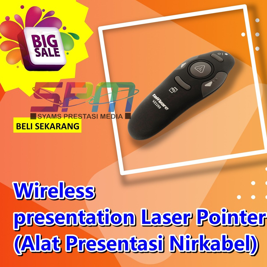 Jual Wireless presentation Laser Pointer (Alat Presentasi Nirkabel) PPT ...