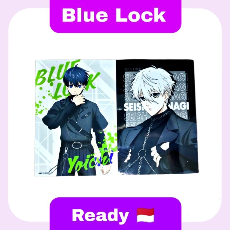 Jual Blue Lock harness official bromide photocard Isagi Nagi | Shopee ...
