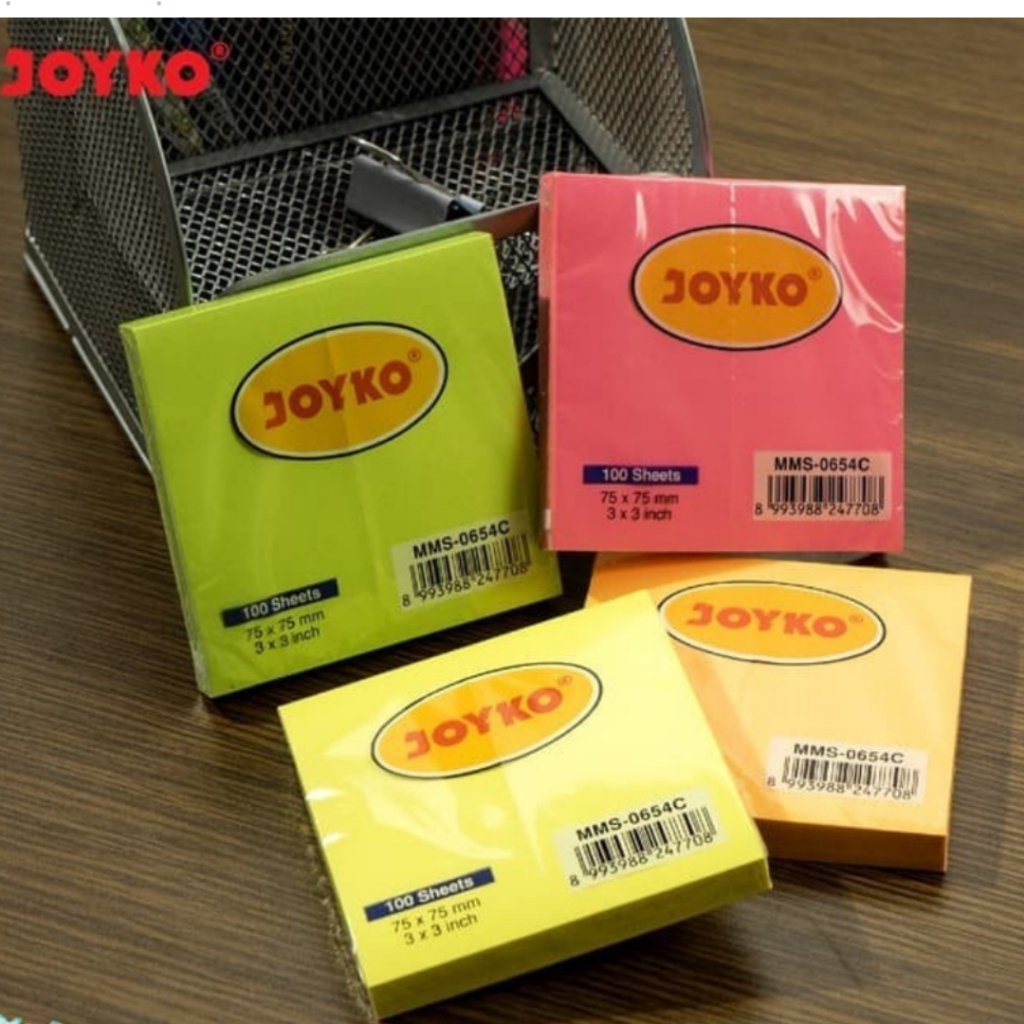 Jual Memo Stick Kertas / Memo Tempel Sticky Note MMS-0654C Joyko ...