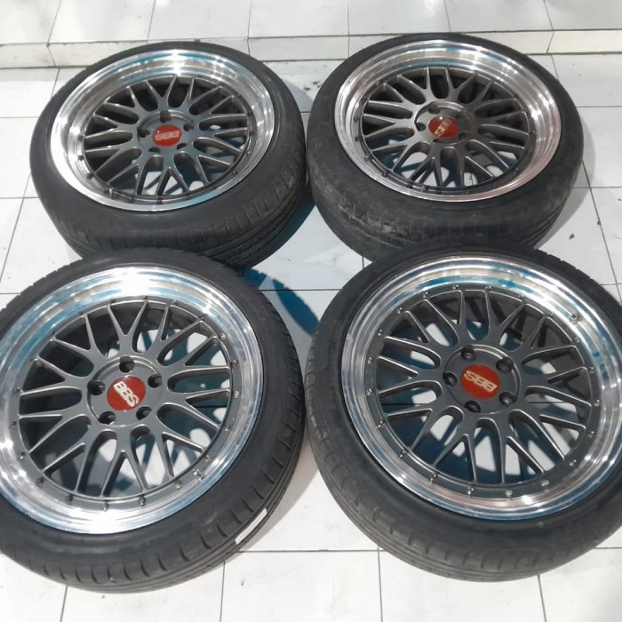 Jual Velg Mobil Bekas Racing Ring 19 BBS R19X8,5 Lubang 5 ET42 BAN 255-225 35-40 R19 | Shopee ...