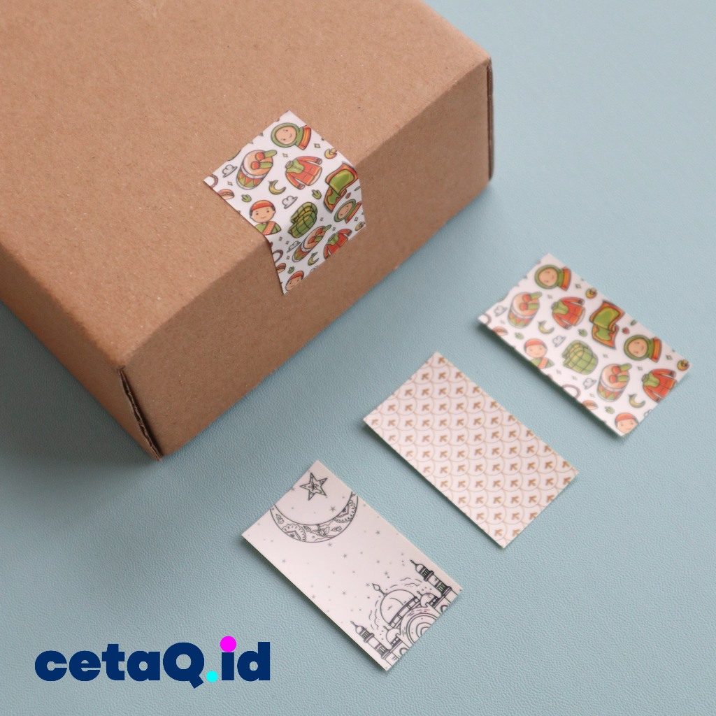 Jual [READY STOCK] [MIN 25 PCS] Stiker Segel / Stiker Segel Box ...