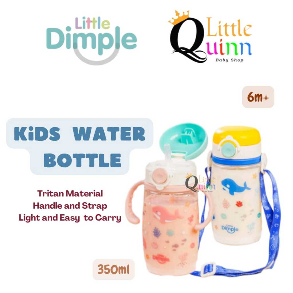Jual Little Dimple 2in1 Kids Straw Bottle - Little Dimple Botol Minum ...
