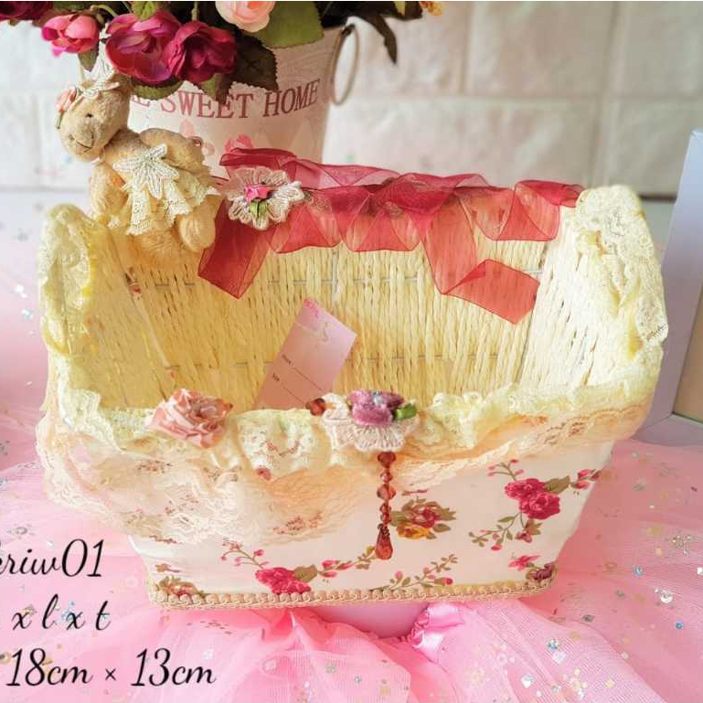 Jual Hiasan Keranjang Dekorasi Sanjit/ Lamaran KRIW01 | Shopee Indonesia