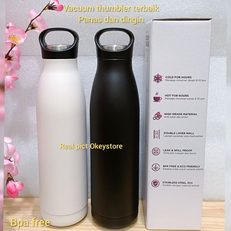Jual tumbler thermos high quality stainless stell 500ml Optima BPA free ...