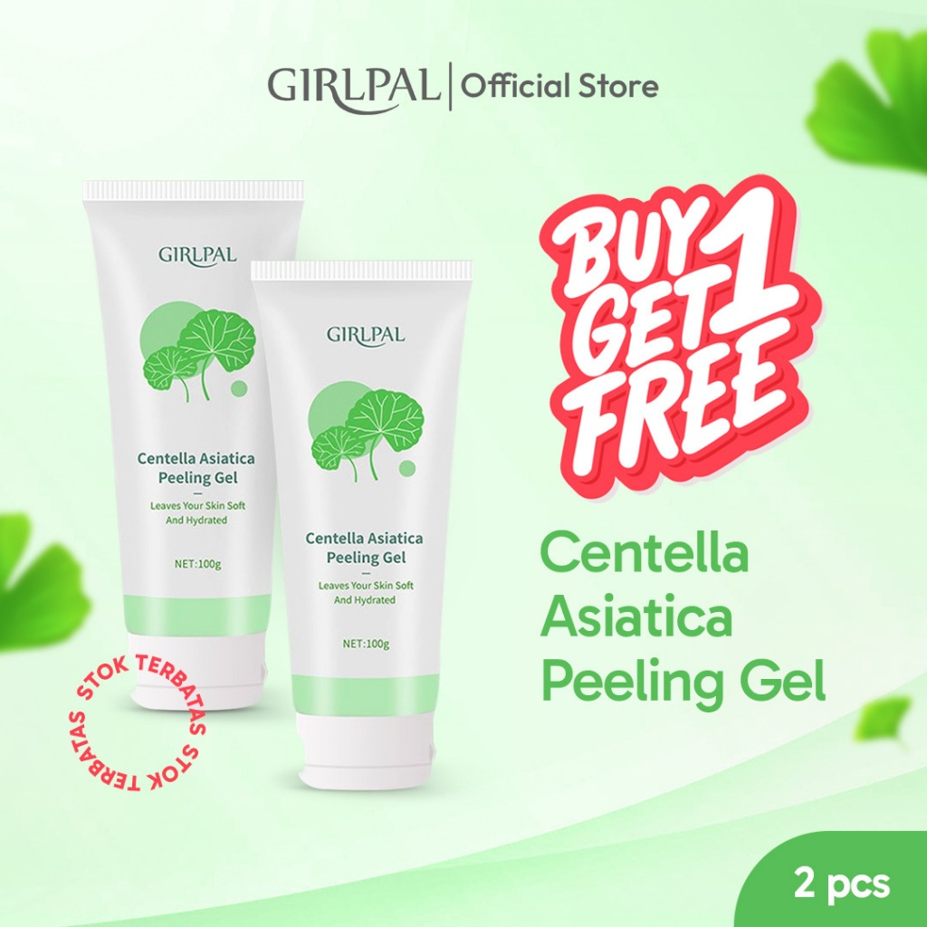 Jual GIRLPAL Centella Asiatica Peeling Gel 100g Wajah Body Exfoliating Mencerahkan Dan ...