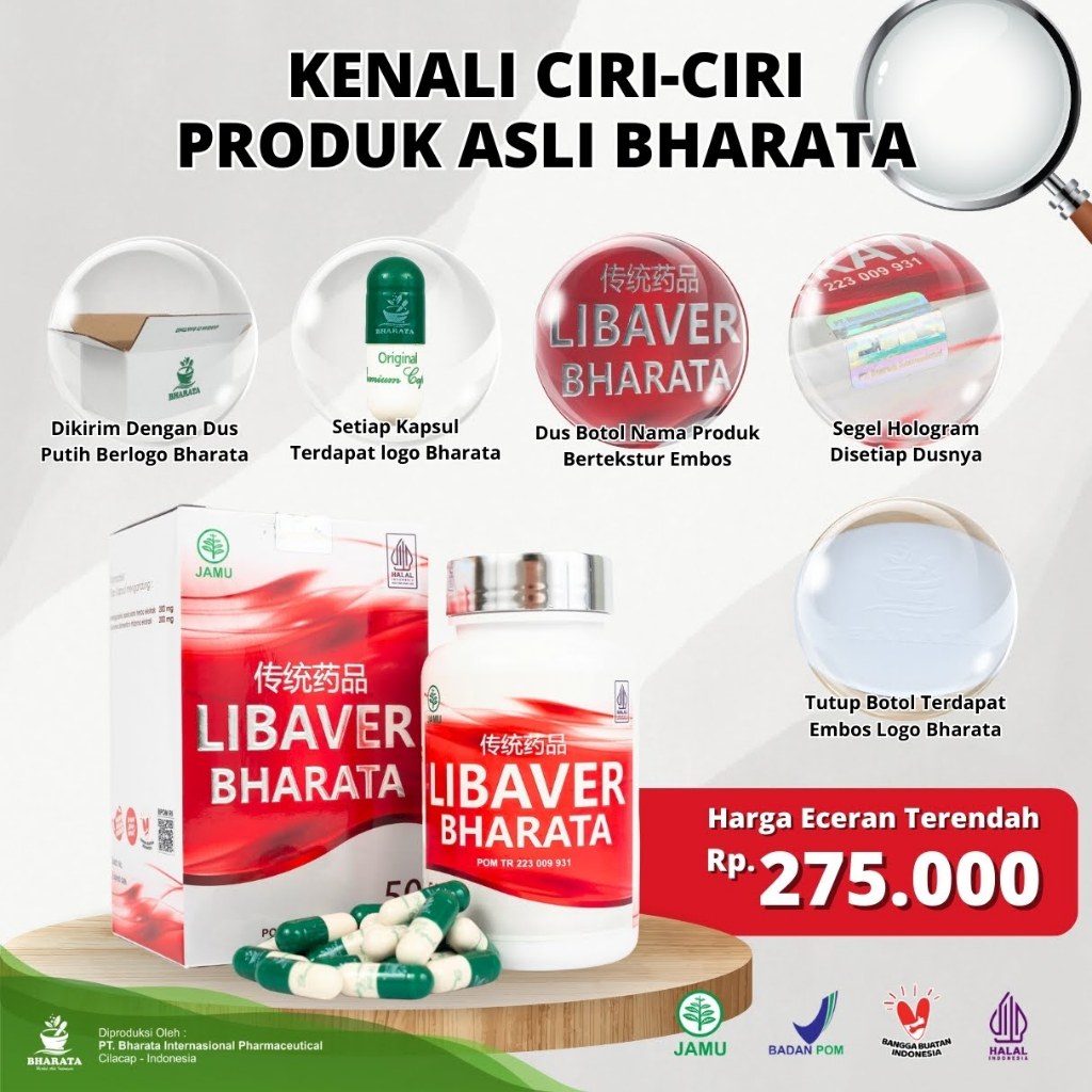 Jual Libaver Bharata Obat Liver Hepatitis Ampuh | Shopee Indonesia
