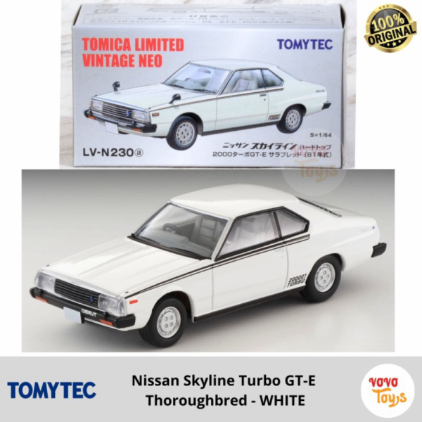 Jual Dijual Tomica Limited Vintage Neo TLV-N230a Nissan Skyline Turbo ...