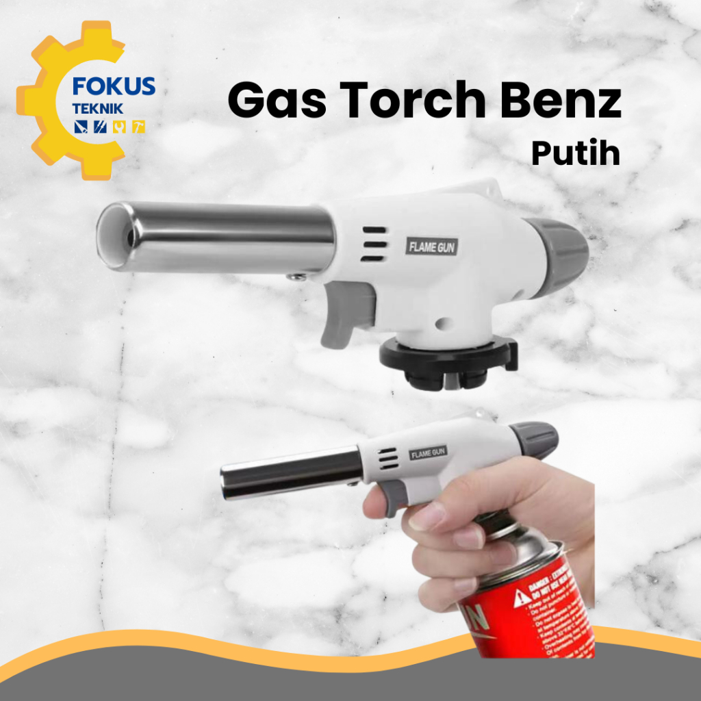 Jual BENZ BZ 9106 Gas Torch Alat Pemantik Api Las Bakar Mini Flame Gun ...