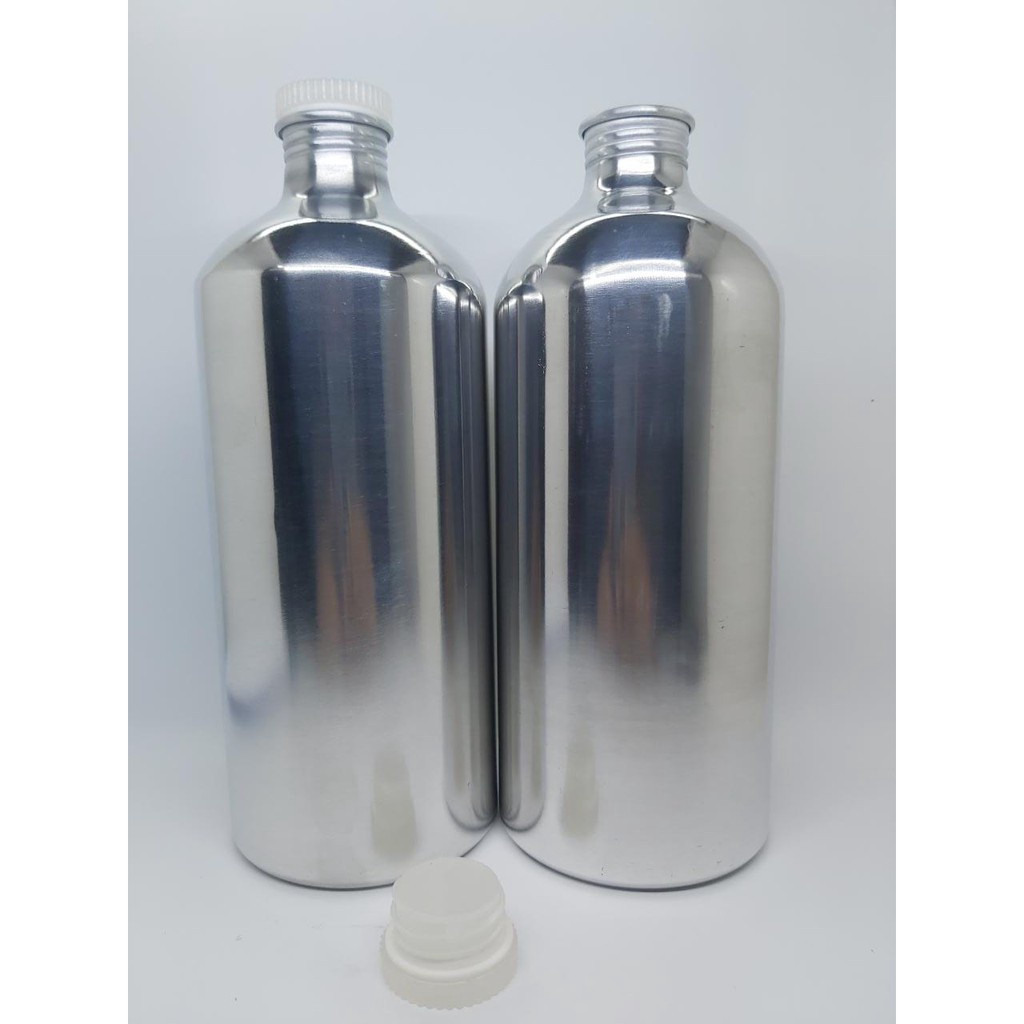 Jual 1212 Fasion sale KALENG UV 1 ML 1 LITER SILVER BOTOL ALU SILVER ...