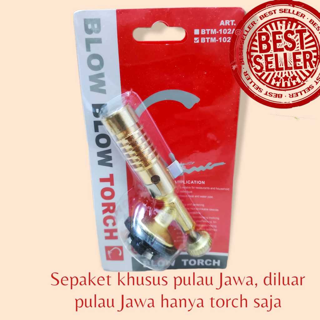Jual SINGLE TORCH GAS / FLAME GUN / BLOW TORCH PORTABLE BTM-102 ...