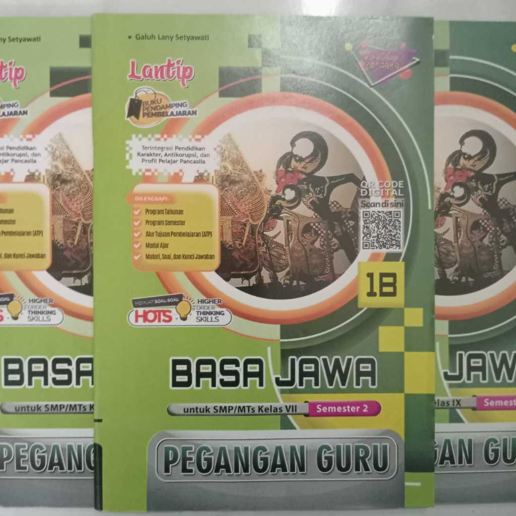 Jual LKS LANTIP (PEGANGANGURU) BASA JAWA UNTUK SMP/Mts VII, VIII & IX ...