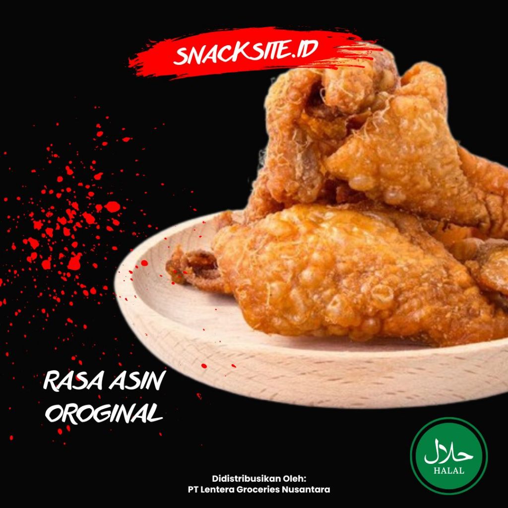 Jual Kulit Ayam Krispi - Rasa Asin Original 150gr | Shopee Indonesia