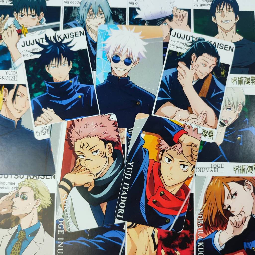 Jual Photocard 1 Set Anime Jujutsu Kaisen - Kartu 1 Set Anime Jujutsu ...