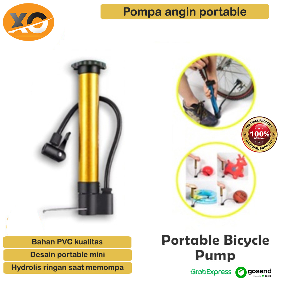 Jual Pompa Angin Portable Pompa Angin Manual Portable Hydrolis Pompa ...