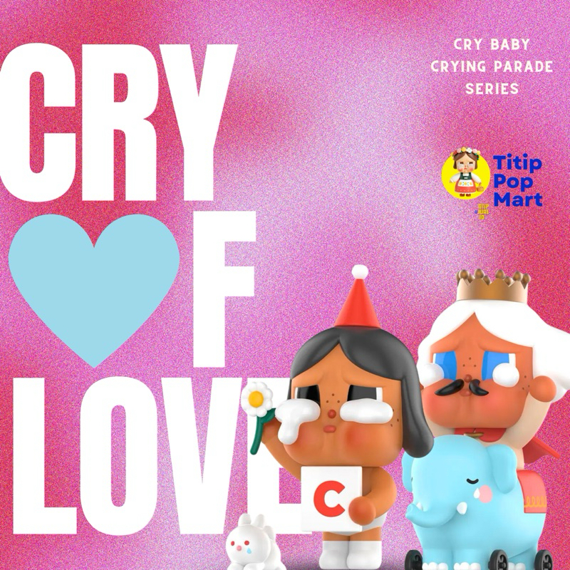 Jual Pop Mart Cry Baby Crying Parade Series (1Set) | Shopee Indonesia
