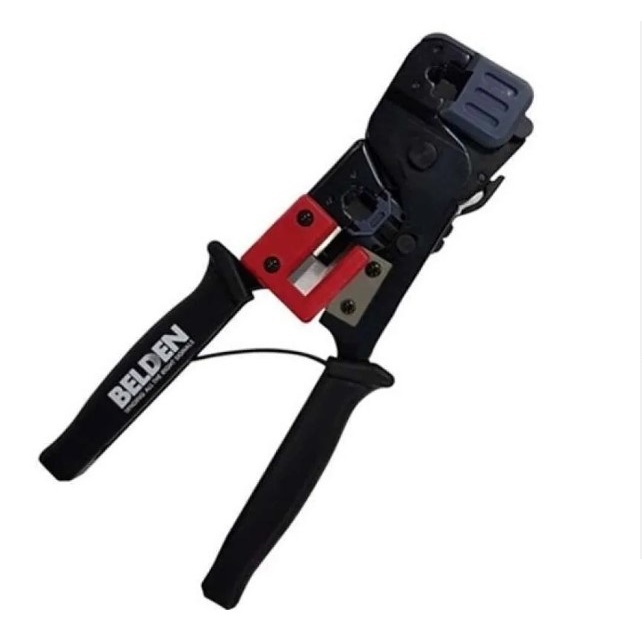 Jual BELDEN CRIMPING TOOL TANG CRIMPING RJ45 RJ11 CAT5E CAT6 AP100007 ...