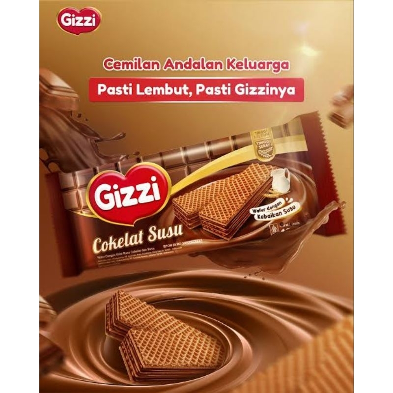 Jual Wafer Gizi Rasa Coklat Kemasan 39Gram | Shopee Indonesia