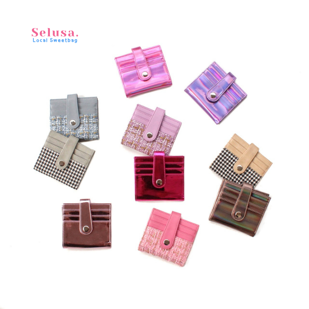 Jual SELUSA MILKA CARDHOLDER (Free Hardbox Exclusive) | Dompet Lipat ...