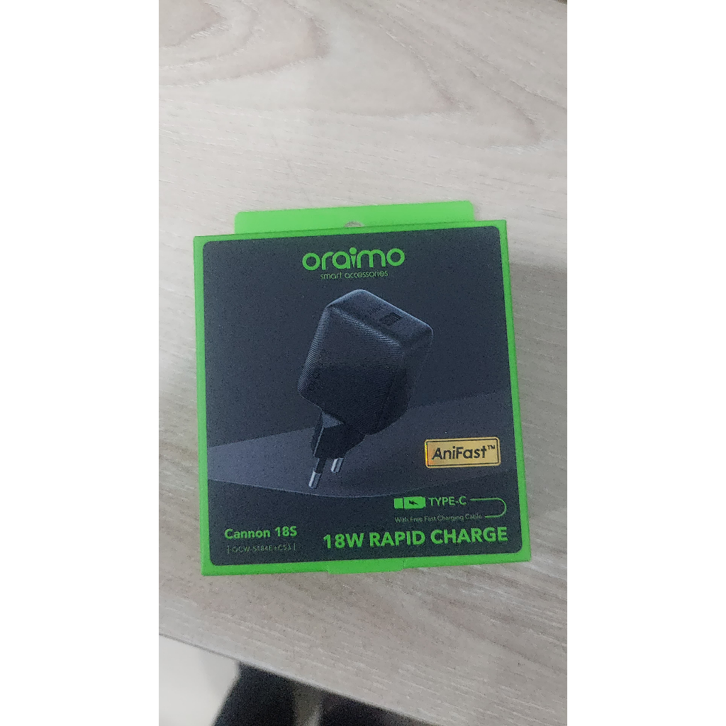 Jual Oraimo Adaptor Travel Charger OCW-5184+M53 Micro Cable Data 18 ...