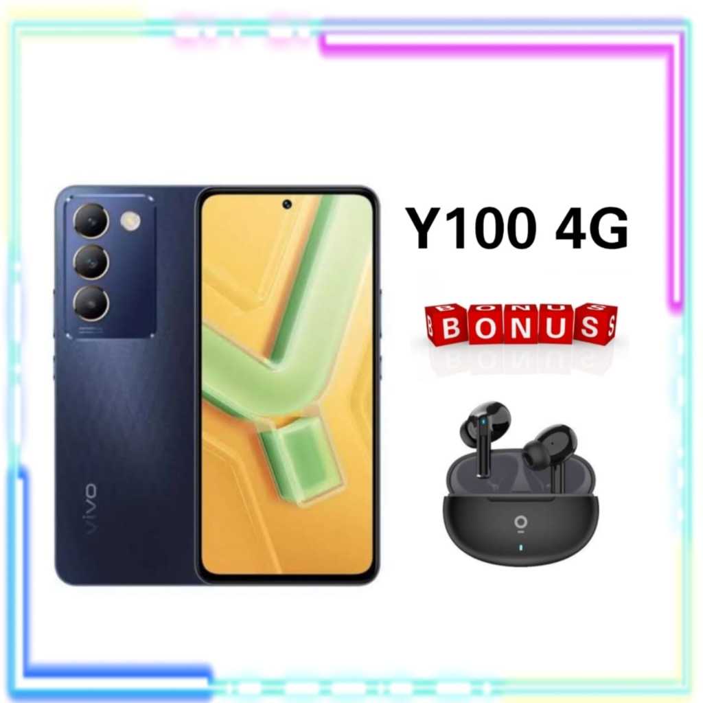 Jual VIVO Y100 4G 8/128 & 8/256 NEW GARANSI RESMI | Shopee Indonesia