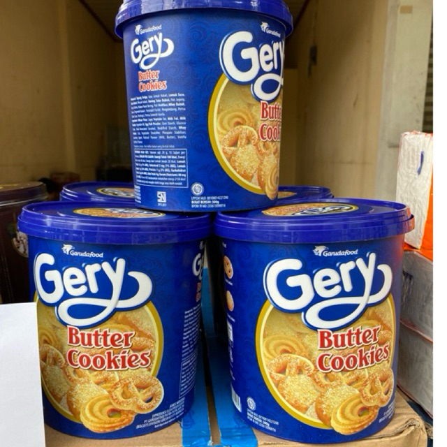 Jual Gery Butter Cookies 300g | Shopee Indonesia