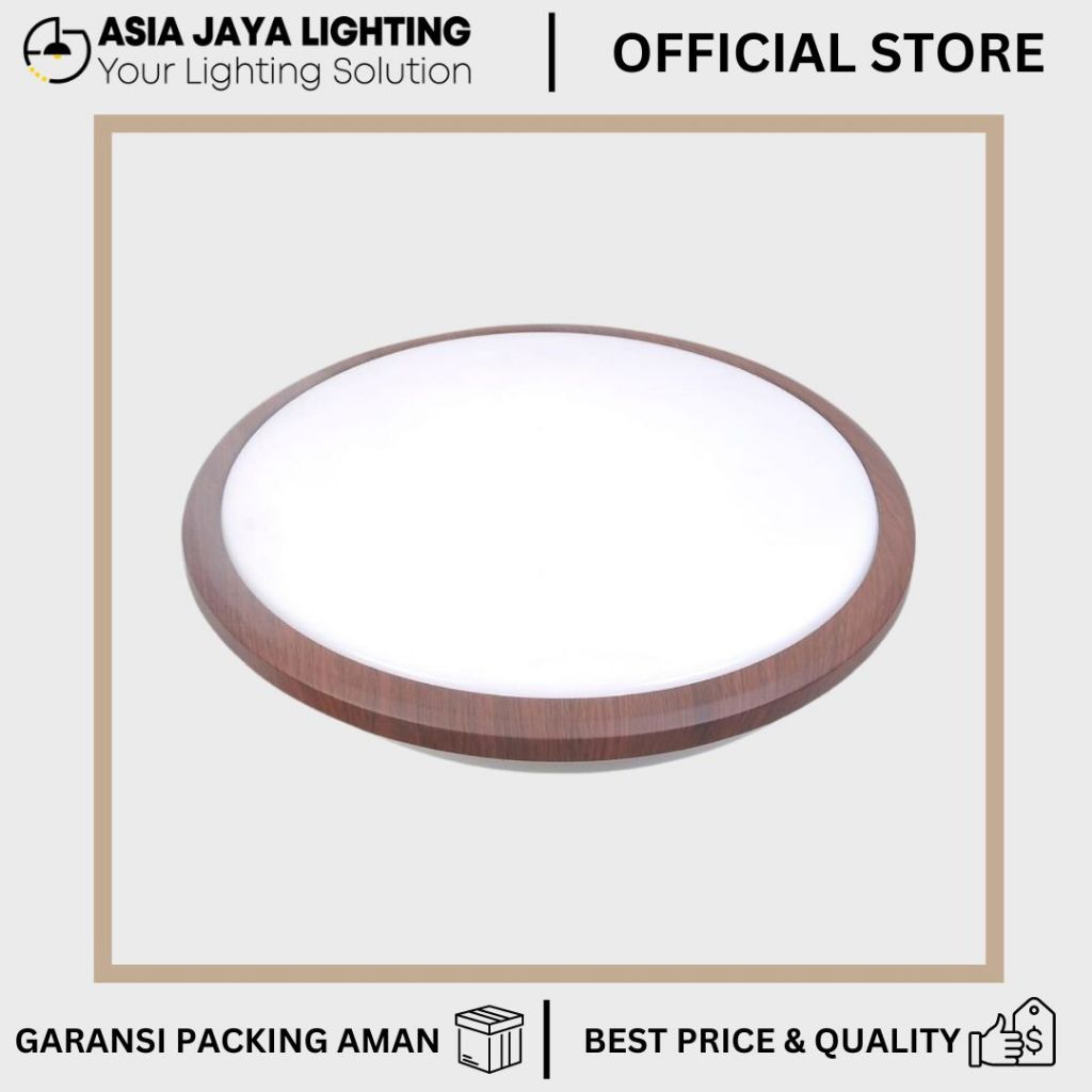 Jual LAMPU PLAFON / CEILING LED KAYU UKURAN KECIL 391 / 393 | Shopee ...