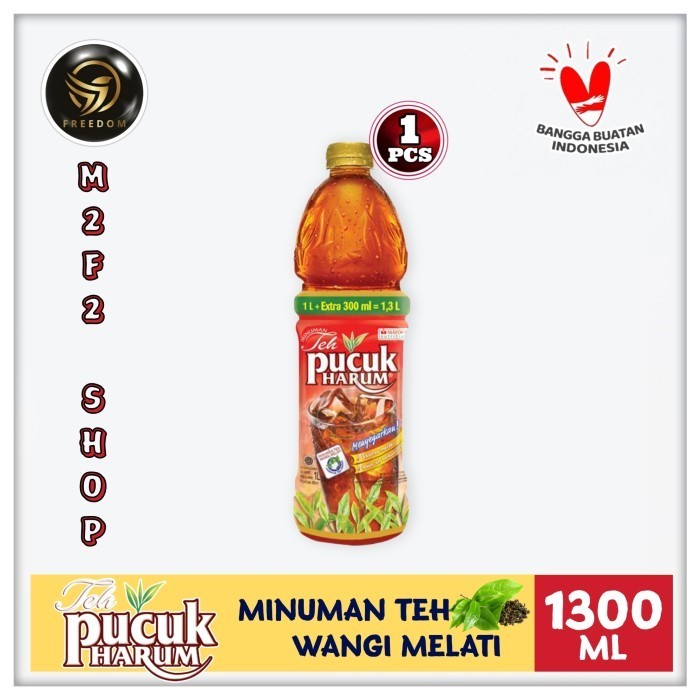 Jual Teh Pucuk Harum Original Botol Pet - 1300 ml | 1,3 liter (Kemasan ...