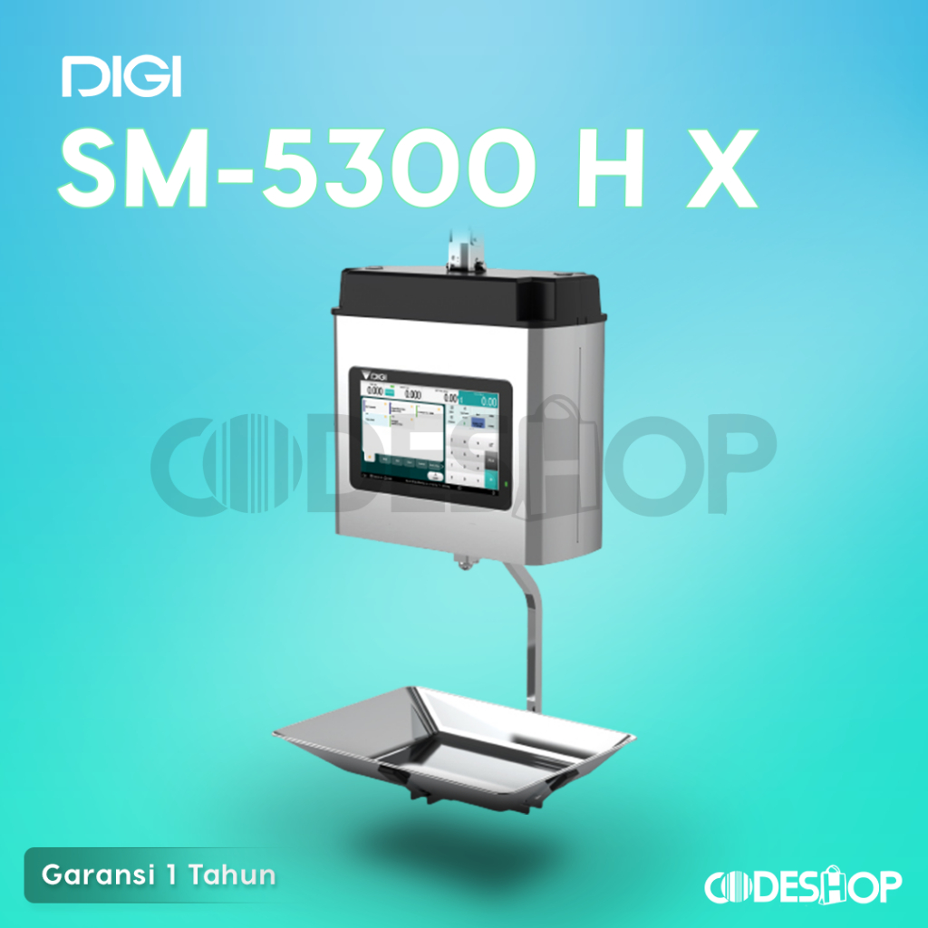 Jual Timbangan Gantung DIGI SM-5300 X H Digital Scales Cetak Struk ...