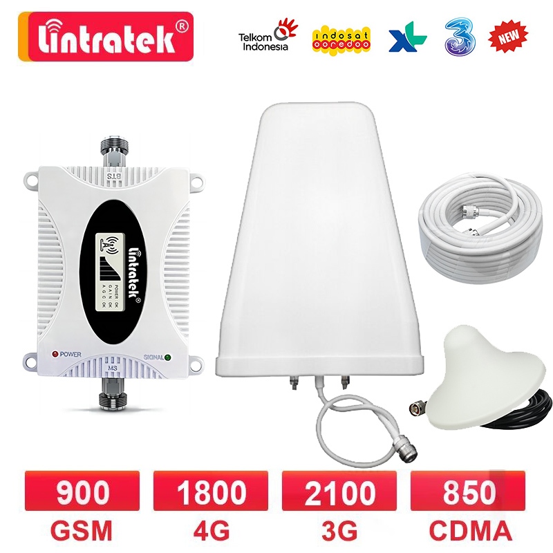 Jual Lintratek KW16L-Pro REPEATER PENGUAT JARINGAN LTE INTERNET SINYA H P 4 G PEDALAMAN PEDESAAN ...