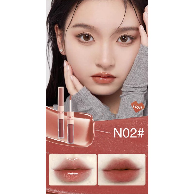 Jual CACE x DIRC 2in1 Matte + Glossy Lipstik Lip Mud Lip Cream Lip ...