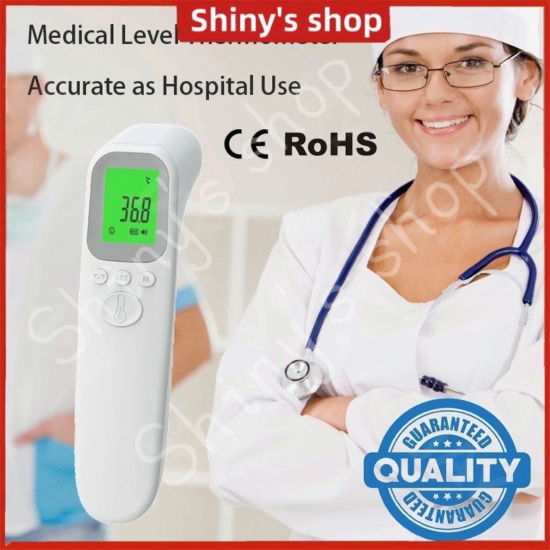 Jual 【Barang spot】Termometer Suhu Tubuh Digital Termometer Inframerah ...