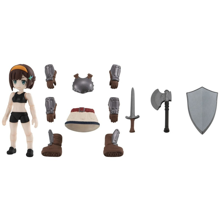 Jual Hero's Daughter Armor Weapon A set Gashapon Quest Adventure Bandai ...