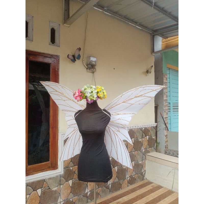 Jual FAIRY WINGS SAYAP PERI DEWASA 100cm | Shopee Indonesia