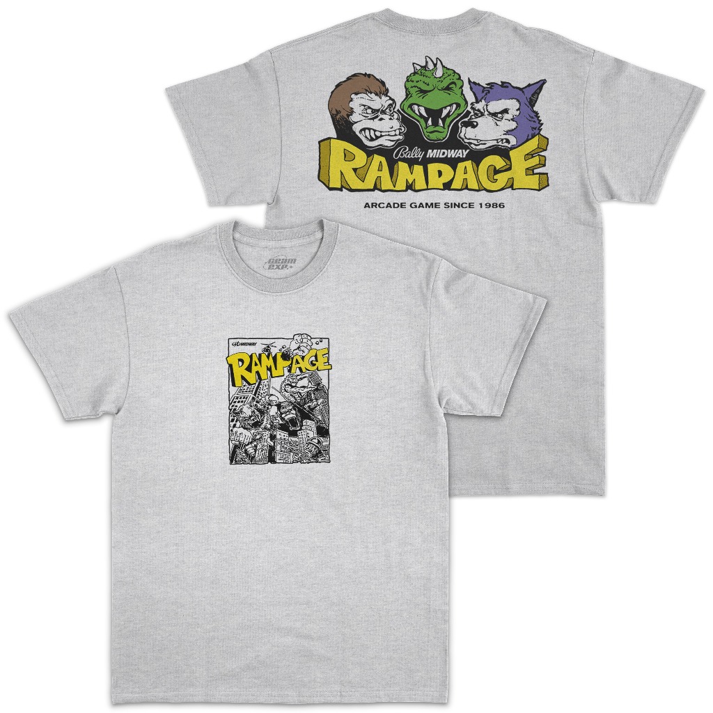 Jual RAMPAGE - Kaos Game Rampage | Retro Gamer T-Shirt | Shopee Indonesia