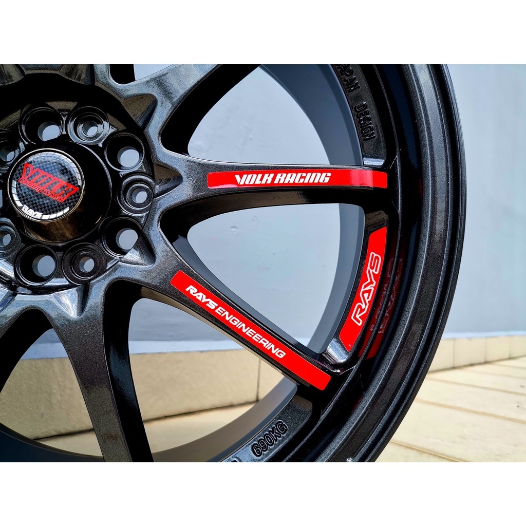 Jual VOLK Racing CE28 CR II Black Edition JDM Japan Rays Engineering ...