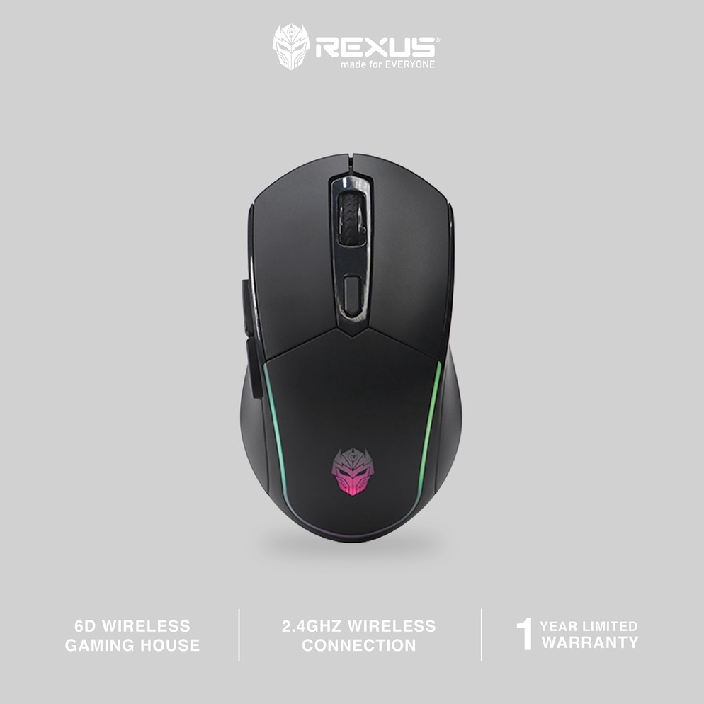 Jual Model Baru Hanya ada di Shopee Rexus Mouse Wireless Gaming SH1 ...