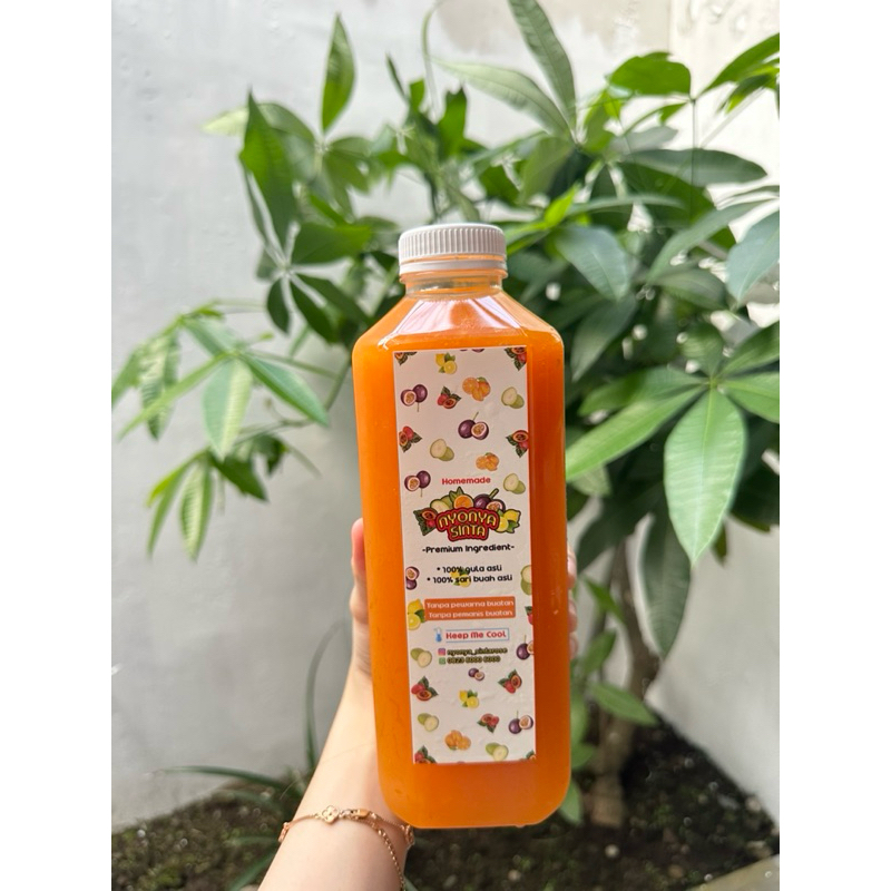 Jual SIRUP MARKISA, KIETNA & TERONG BELANDA HOMEMADE UKURAN 1 LITER ...