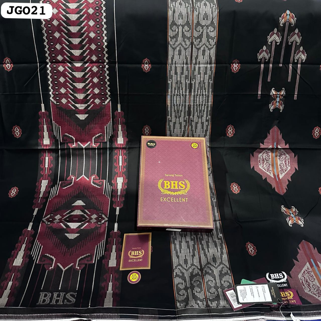 Jual Sarung BHS Excellent JACQUARD Gold Motif E58 JGO Original Full ...