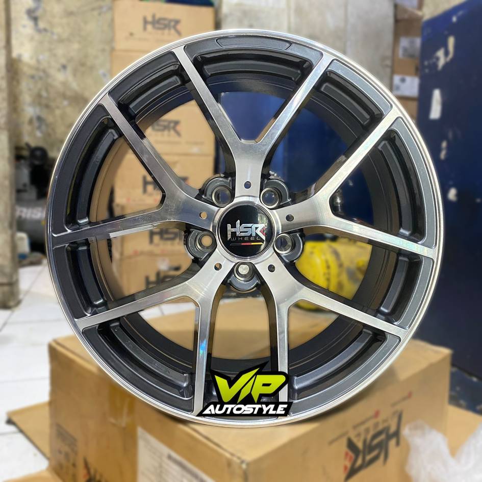 Jual Velg Mobil R18 Untuk CRV Camry Innova Terios Rush Mercy Ring 18 HSR BIELEFELD Lubang 5 Grey ...