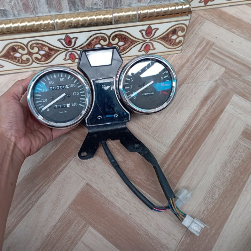 Jual SPEEDOMETER SPEEDO ASSY robahan JAPSTILE CUSTOM CLASICC ORIGINAL ...