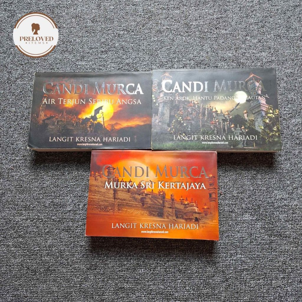Jual Buku Candi Murca Jilid 1-3 oleh Langit Kresna Hariadi | Shopee Indonesia