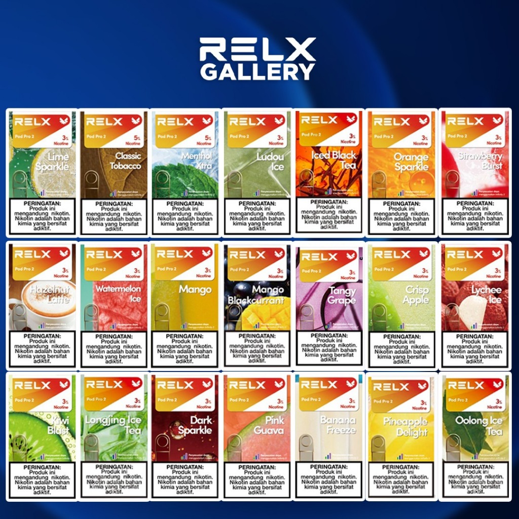 Jual RELX Pod Pro Essential Infinity Artisan - All Flavours | Shopee Indonesia