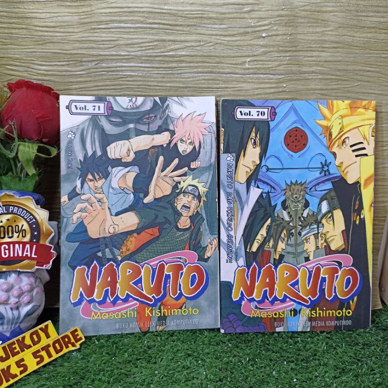 Jual Komik Naruto volume 70 71 | Shopee Indonesia