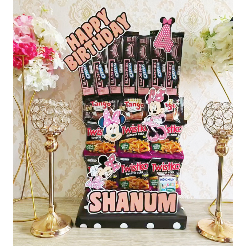 Jual Snack tower ulang tahun cake snack | Shopee Indonesia