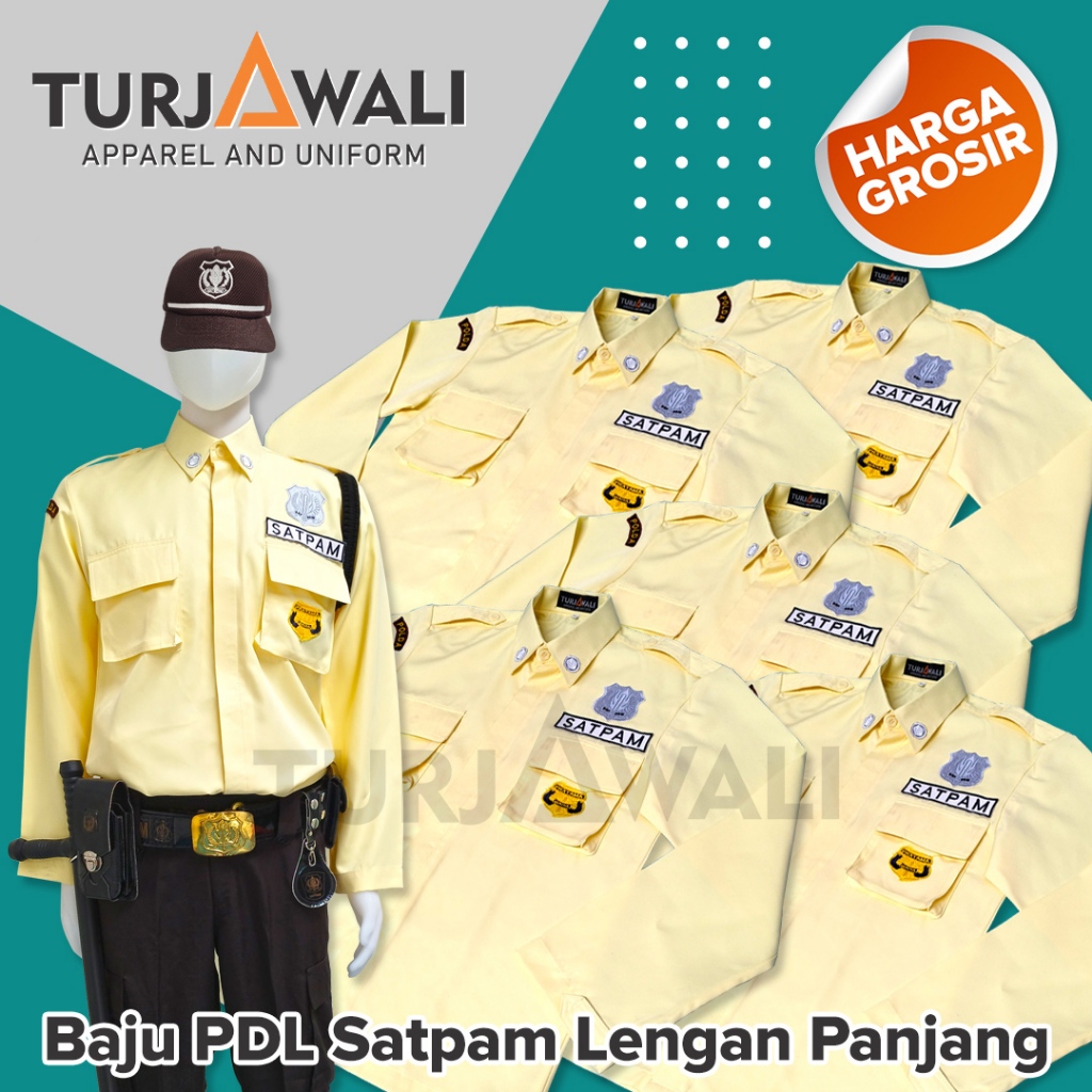 Jual Harga Grosir Seragam Satpam PDL Terbaru 2024 / Harga Grosir Seragam Satpam PDL Premium 2024 ...
