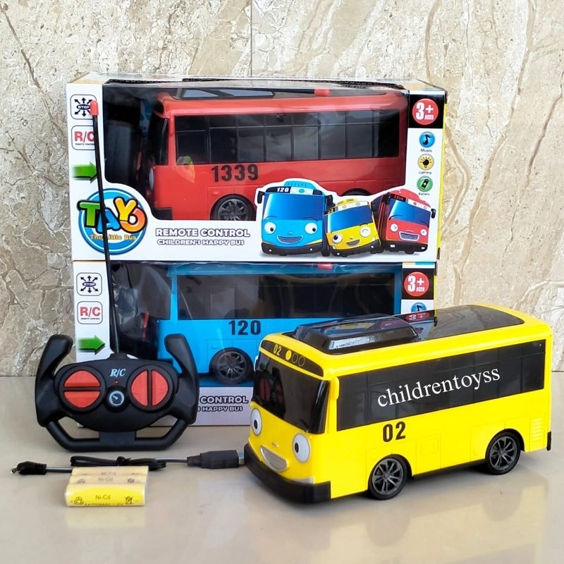 Jual Mainan Remote Control TAYO / Mainan Tayo The Little Bus / Remote Control Bus tayo | Shopee ...