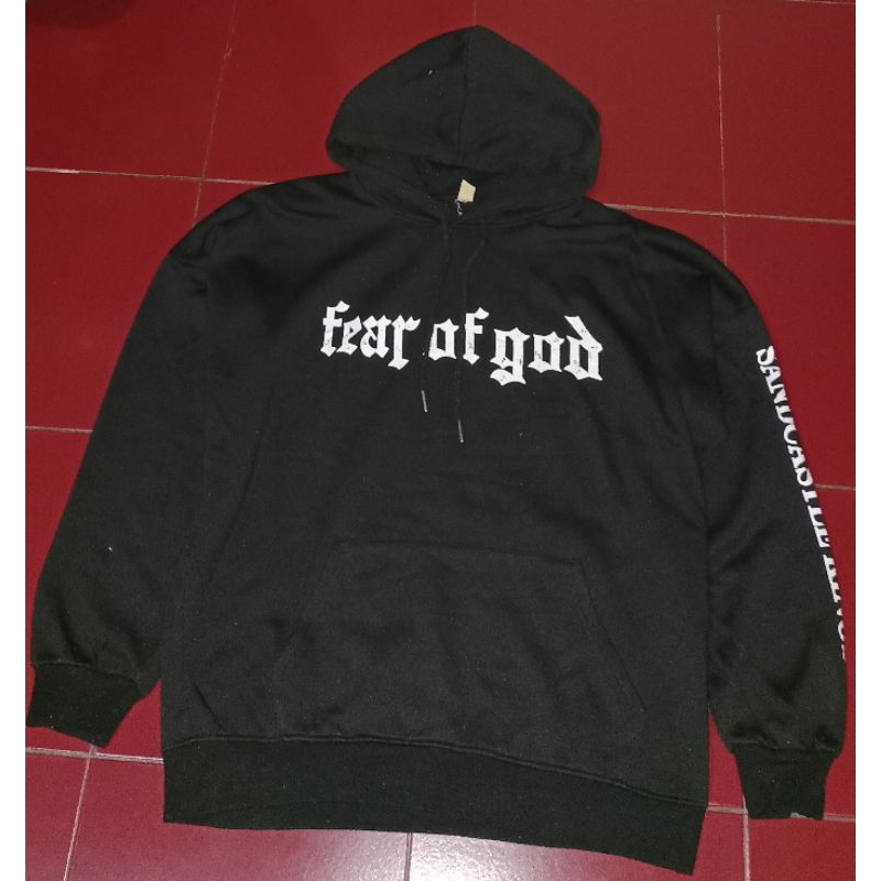 Jual Hoodie Fear of God second | Shopee Indonesia