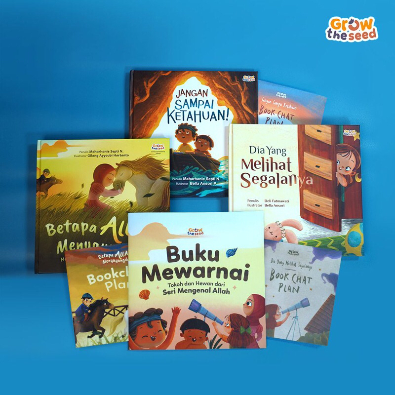 Jual Seri mengenal Allah Storybook asmaul husna al bashir ar rahmn ...