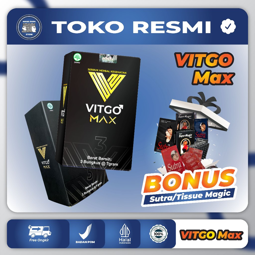 Jual VITGO MAX SERBUK TAHAN LAMA UNTUK PRIA DEWASA AMAN BPOM | Shopee ...