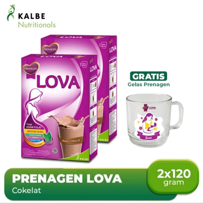 Jual Paket buddling prenagen lova 120 gr (2box strawberry atau 2box cokelat) | Shopee Indonesia